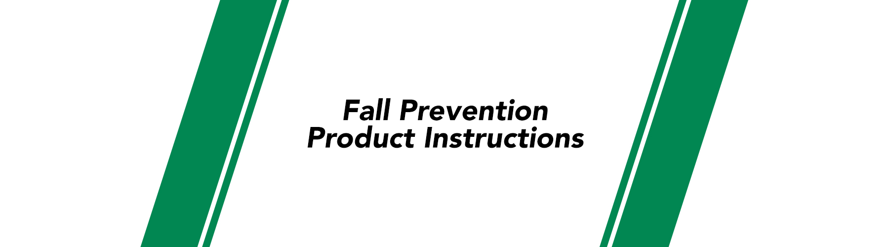 Smart Caregiver Fall Prevention Product Instructions